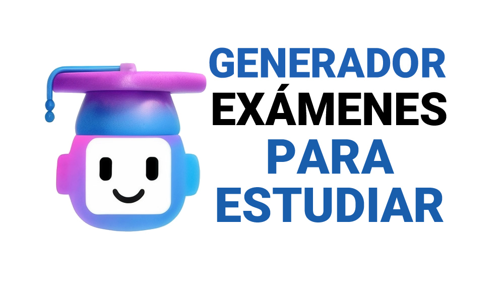 Generador de Exámenes Gratis con IA - Crea Pruebas Online en Minutos